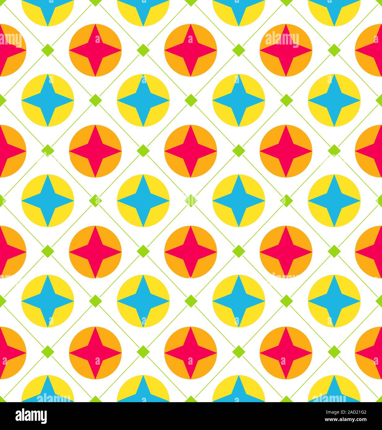Seamless Texture with Geometric Shapes, Colorful Background Stock Photo ...