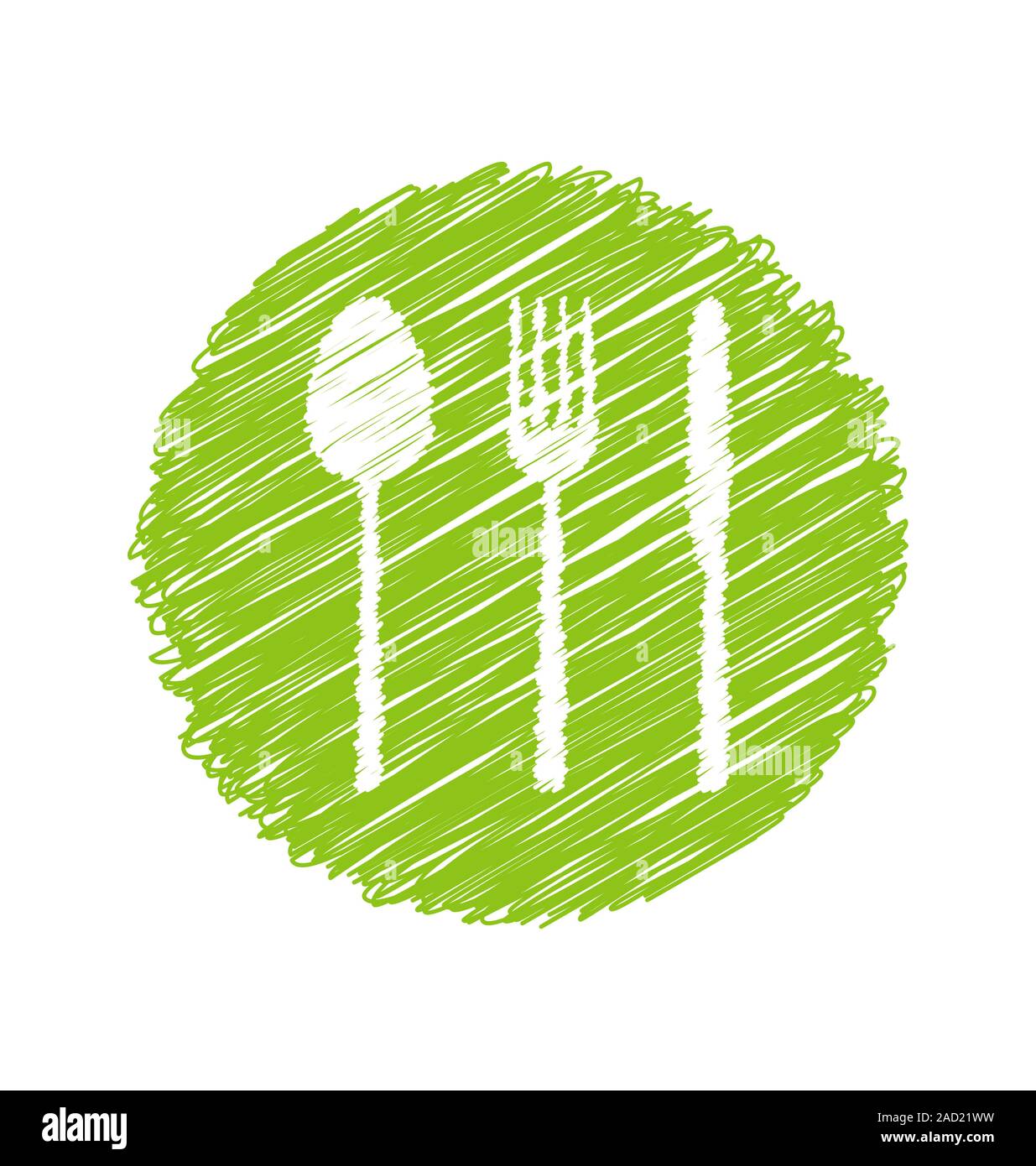 Green Vegetarian Restaurant Sign Stock Photo - Alamy