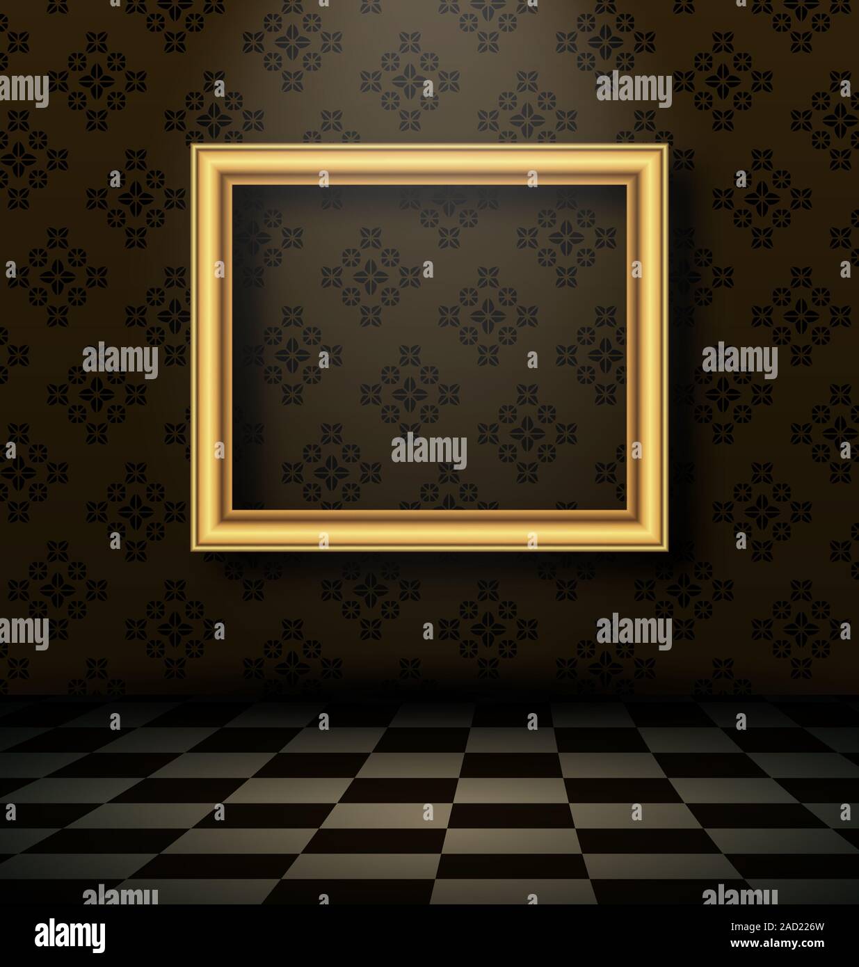 Baroque style frame hi-res stock photography and images - Alamy