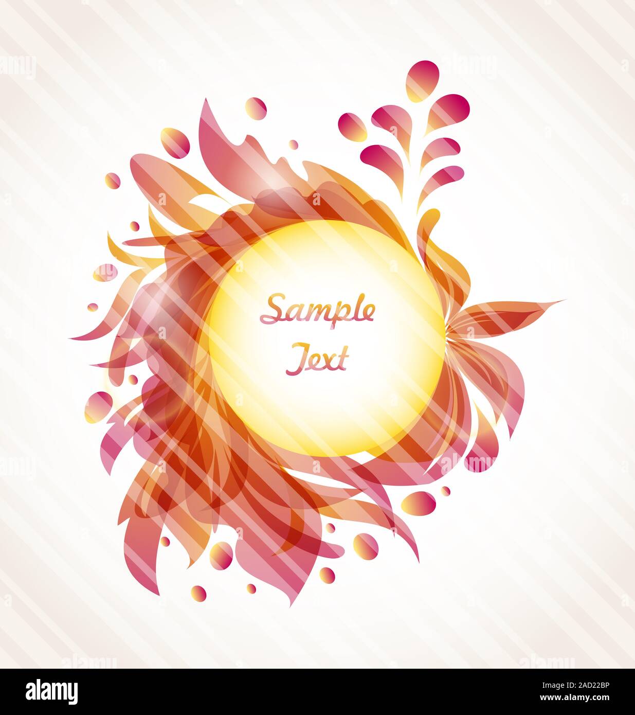 Abstract Flourish Transparent Frame Stock Photo - Alamy