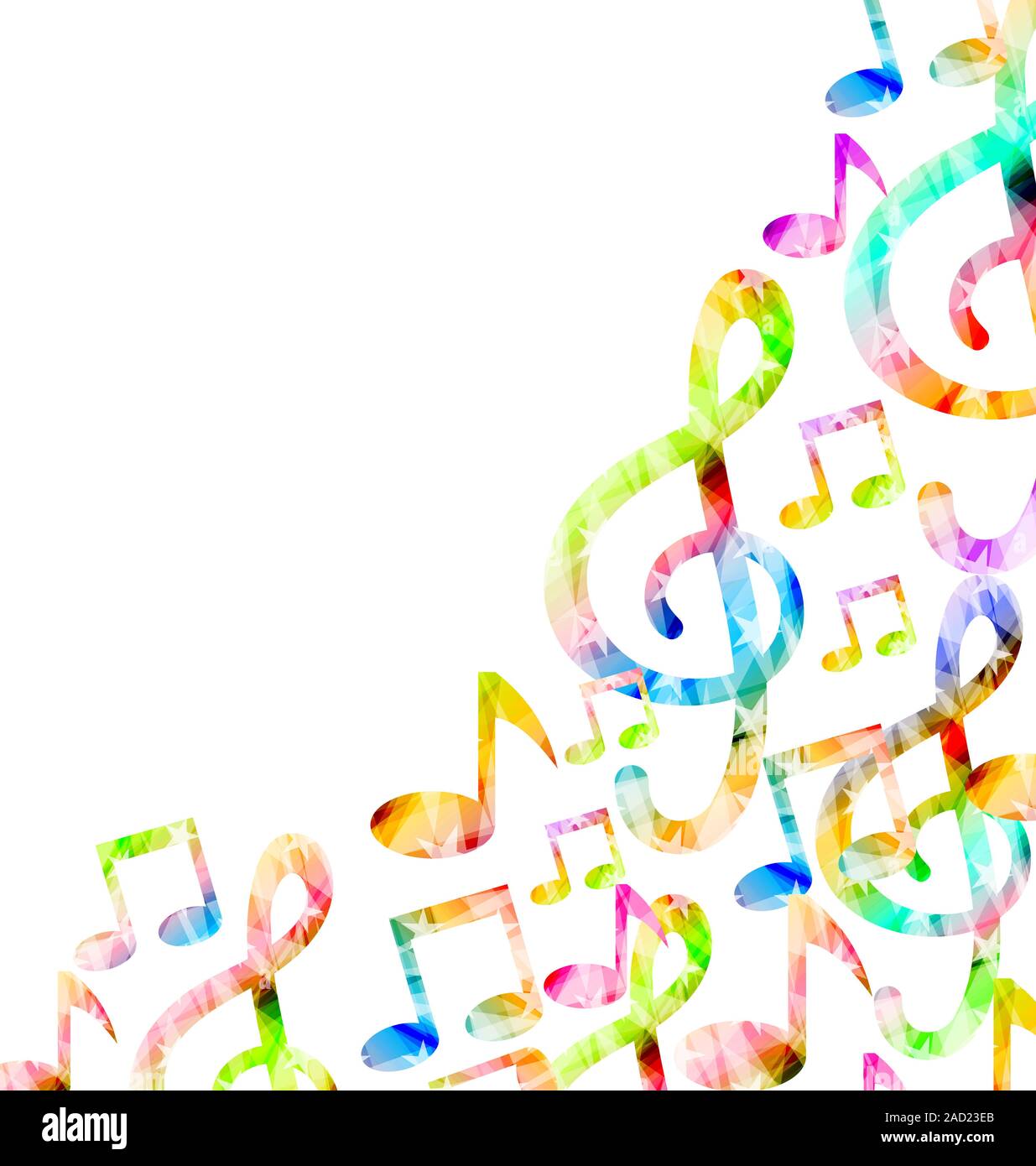 Colorful music background Stock Photo - Alamy