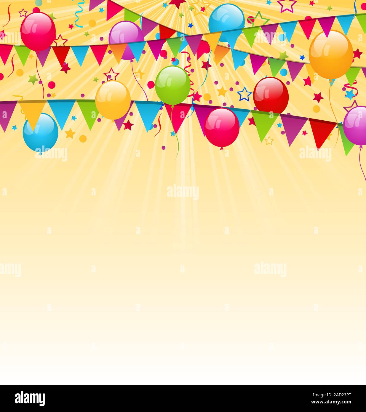 Fiesta Background Banderitas