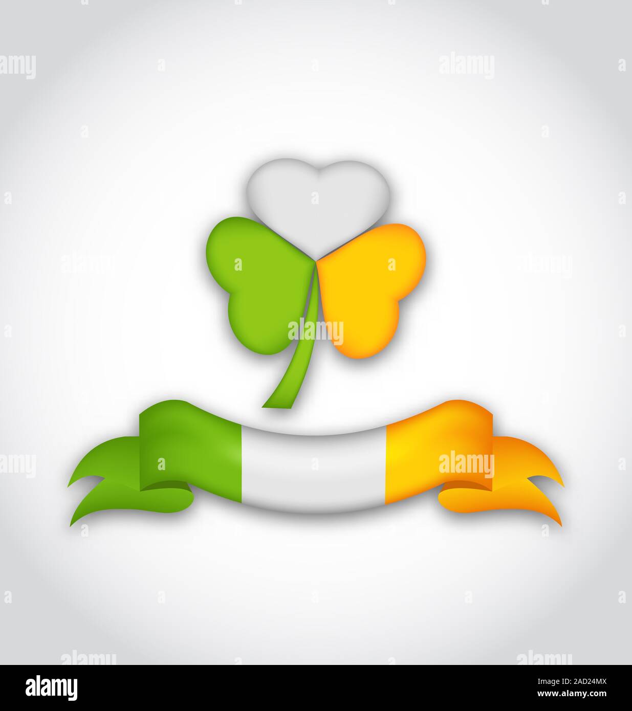 Colors of the irish flag hi-res stock photography and images - Alamy