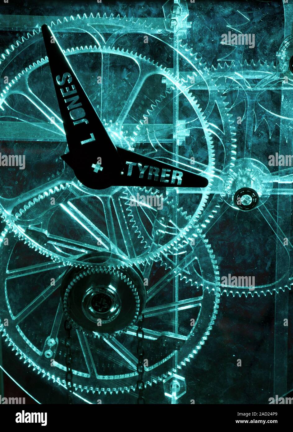 Acrylic clock design. This design was developed in around 2012 by ...