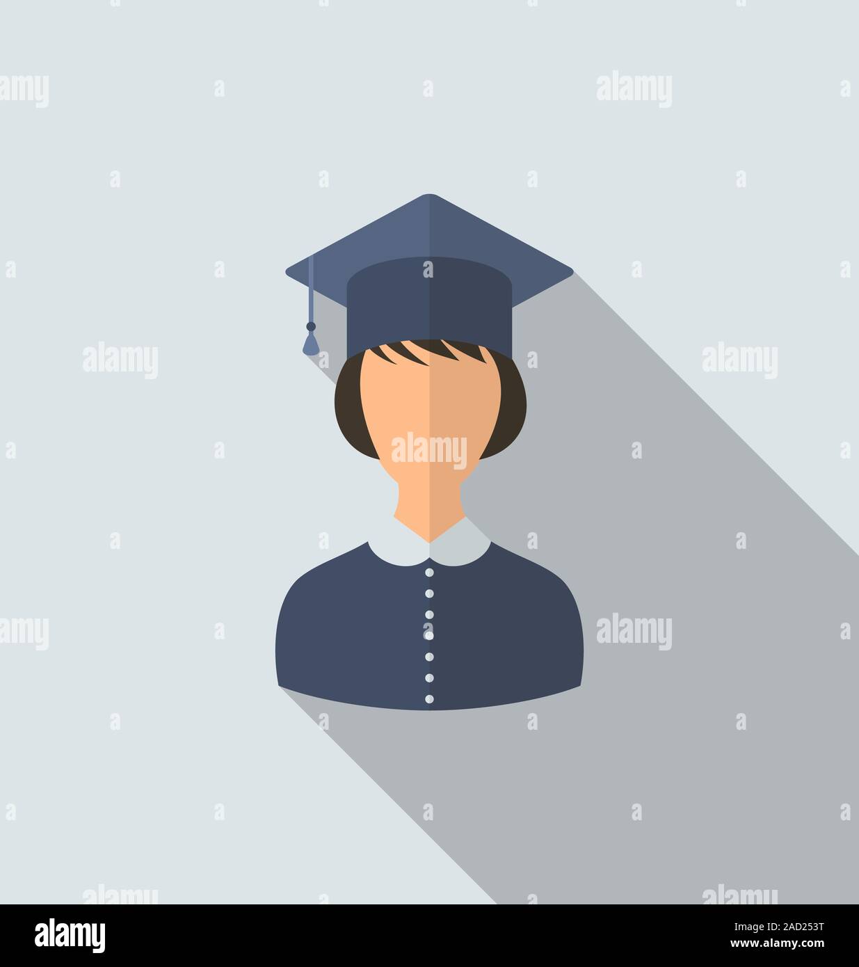 Avatar girl graduation cap hi-res stock photography and images - Alamy