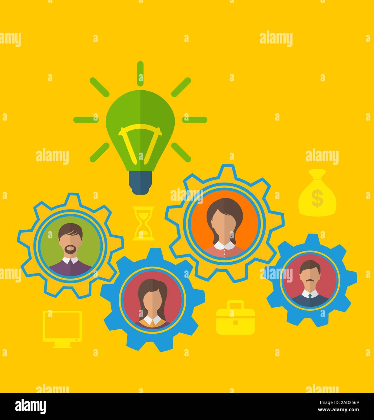 Effective teamwork hi-res stock photography and images - Alamy