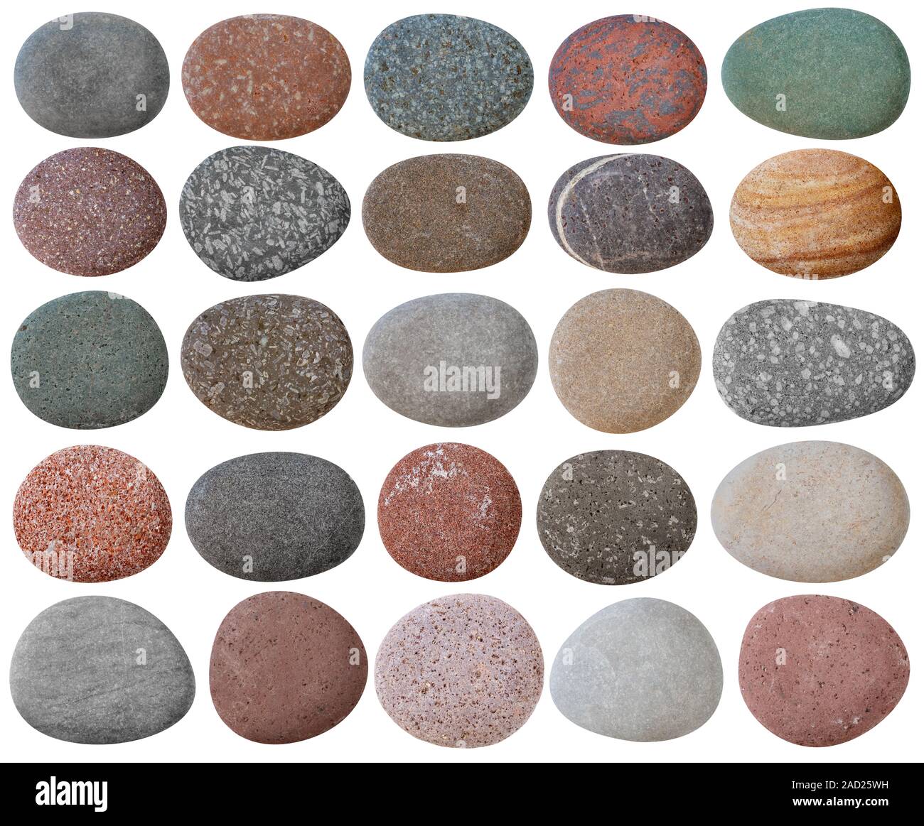 Pebbles detail Cut Out Stock Images & Pictures - Alamy