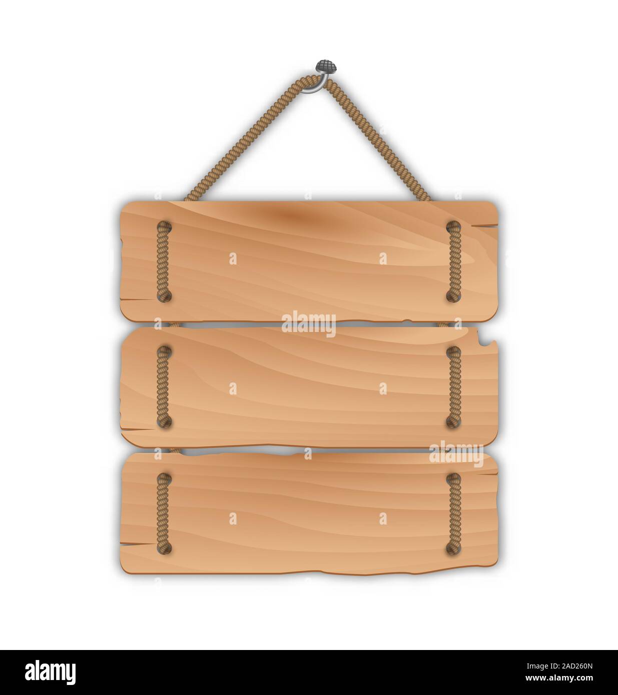 Hanging by a nail Cut Out Stock Images & Pictures - Alamy