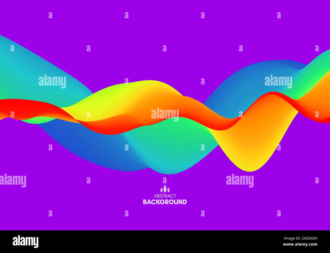 Colorful abstract background. Dynamic effect. Futuristic technology ...