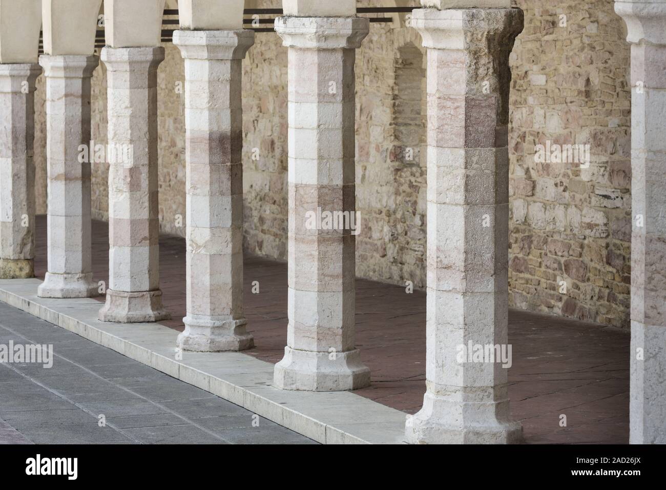 Historical Columns in Italy Stock Photo - Alamy