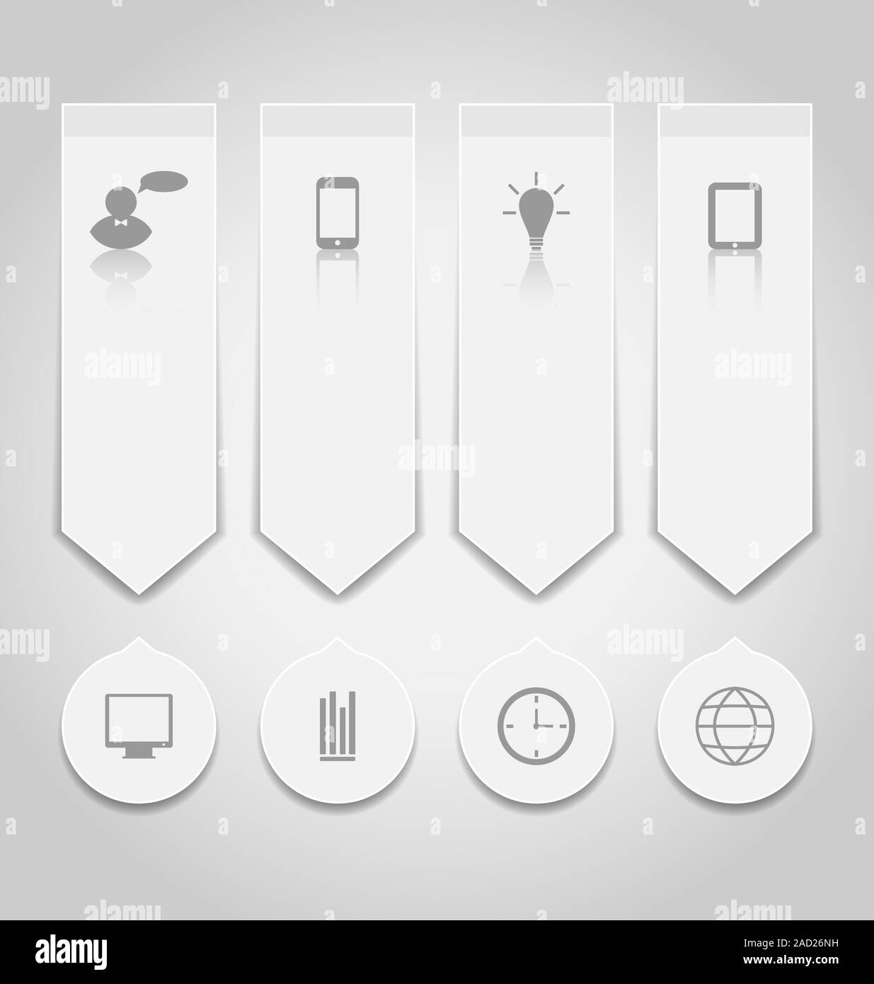 Infographic icons hi-res stock photography and images - Alamy