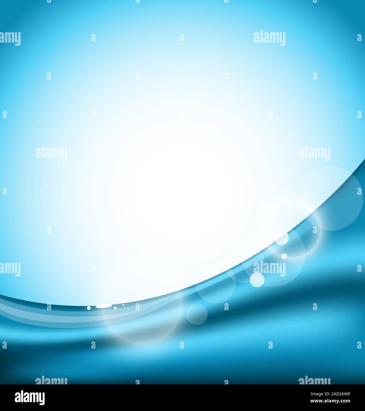 Abstract blue background, design template Stock Photo - Alamy