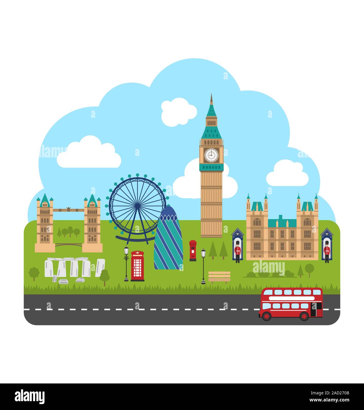 London, England. Urban Background Stock Photo - Alamy