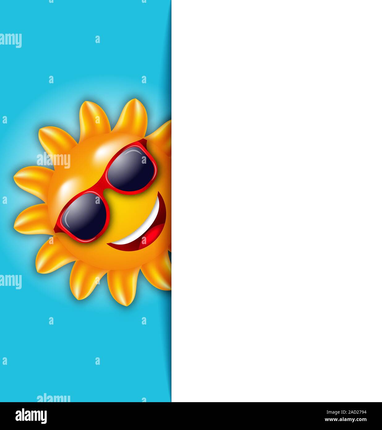 Cartoon character sun hi-res stock photography and images - Alamy