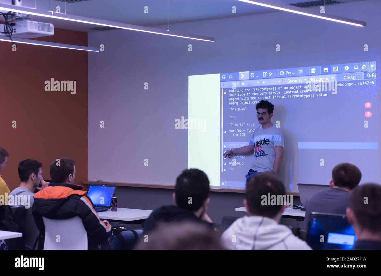 computer technology students Stock Photo - Alamy