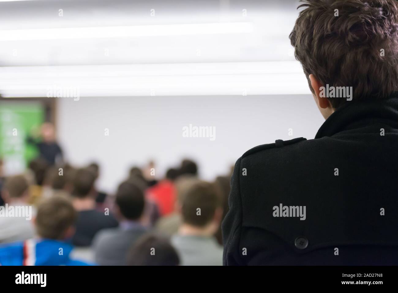 Presentation students hall hi-res stock photography and images - Alamy