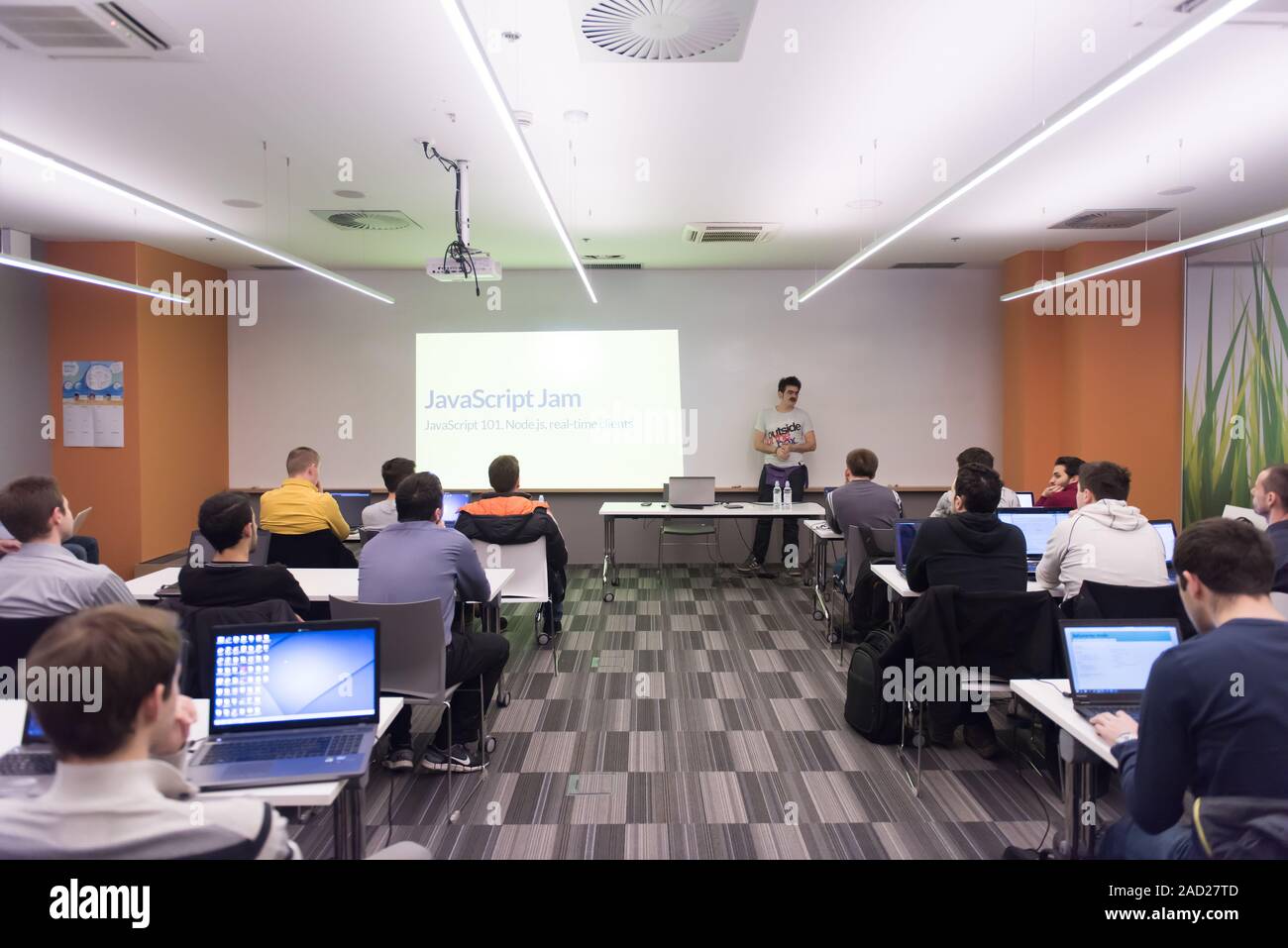 computer technology students Stock Photo - Alamy