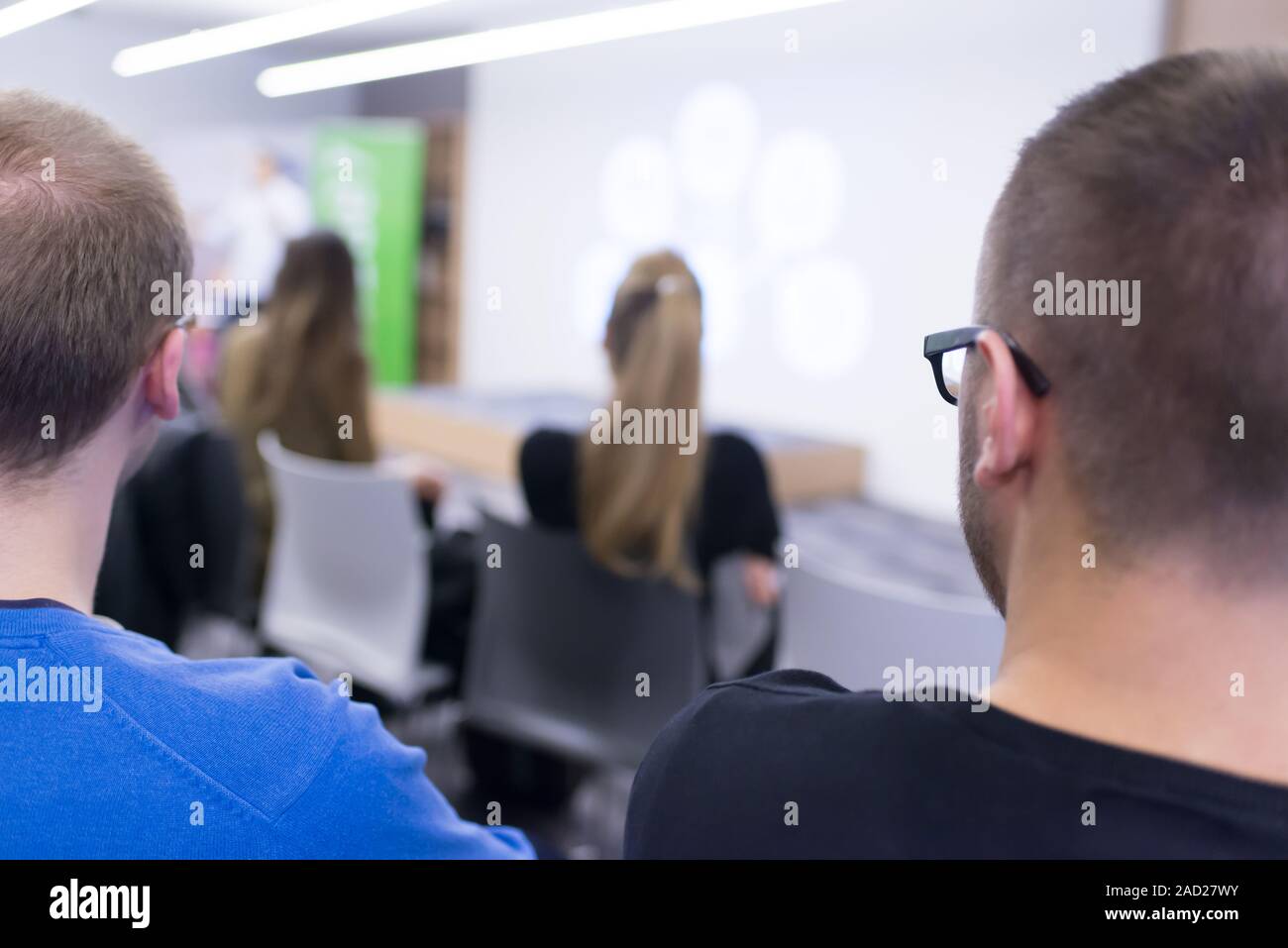 Presentation students hall hi-res stock photography and images - Alamy