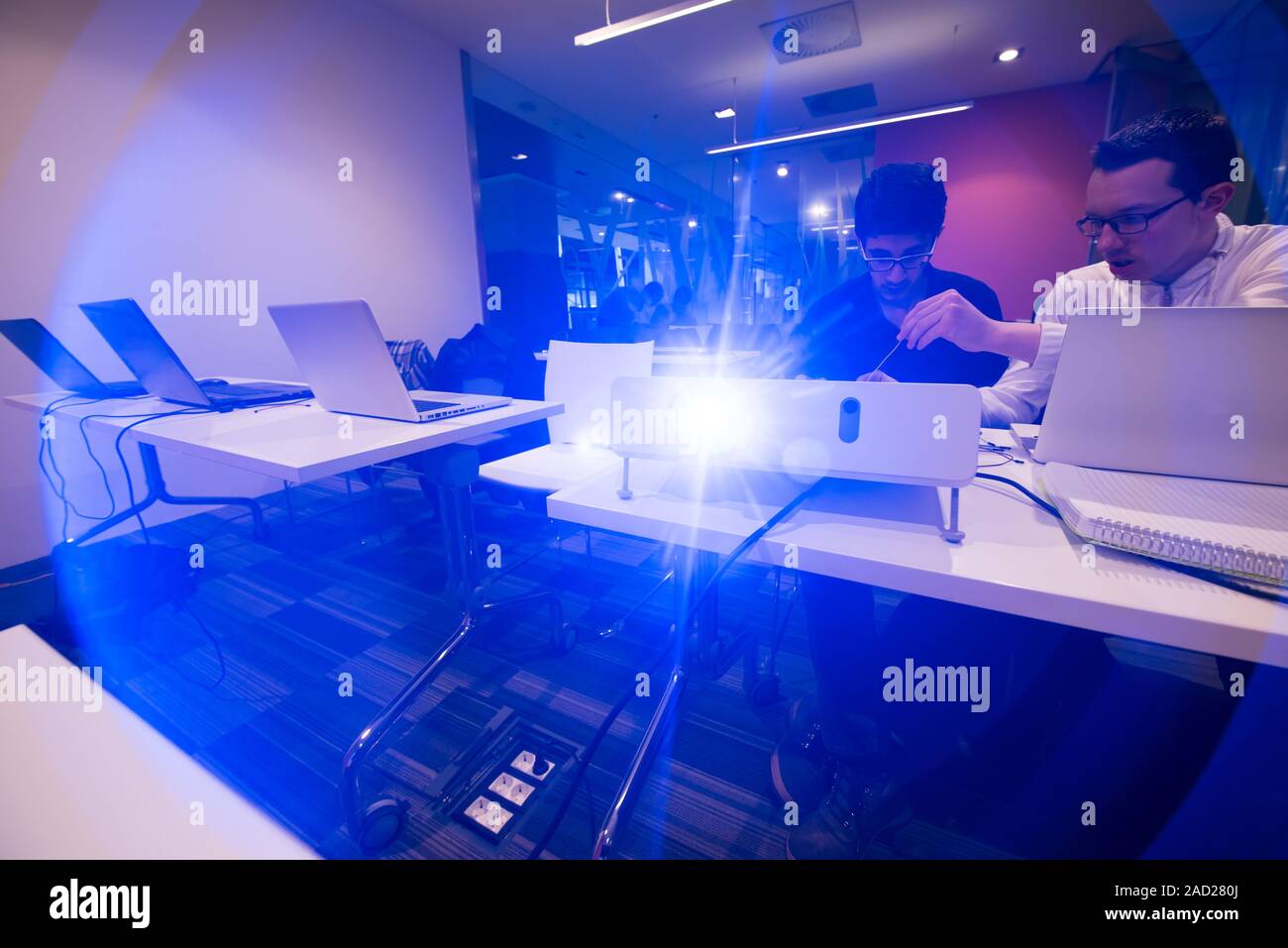 it students in computer science classroom Stock Photo - Alamy