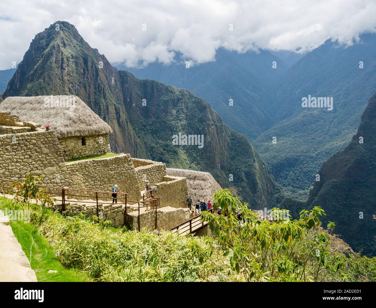 Machu Picchu is an Incan citadel set high in the Andes Mountains in ...