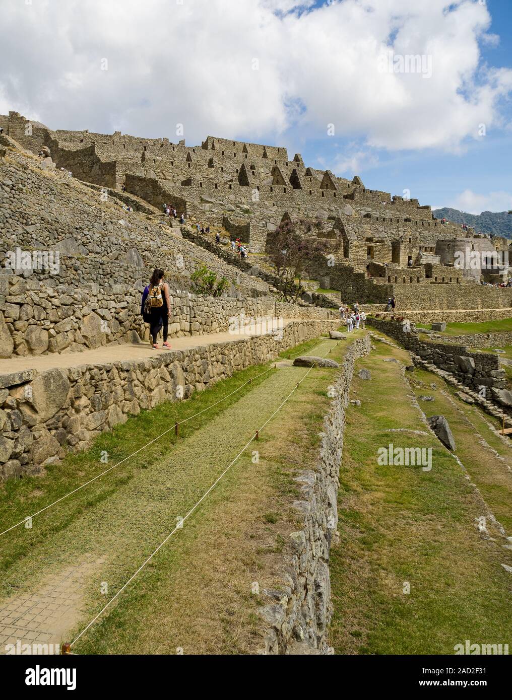 Machu Picchu is an Incan citadel set high in the Andes Mountains in ...