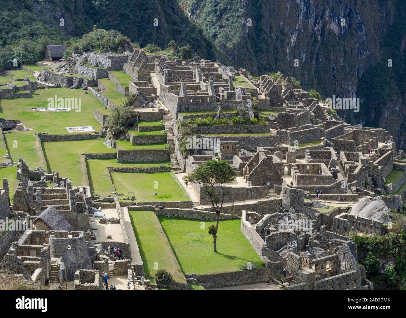Machu Picchu is an Incan citadel set high in the Andes Mountains in ...