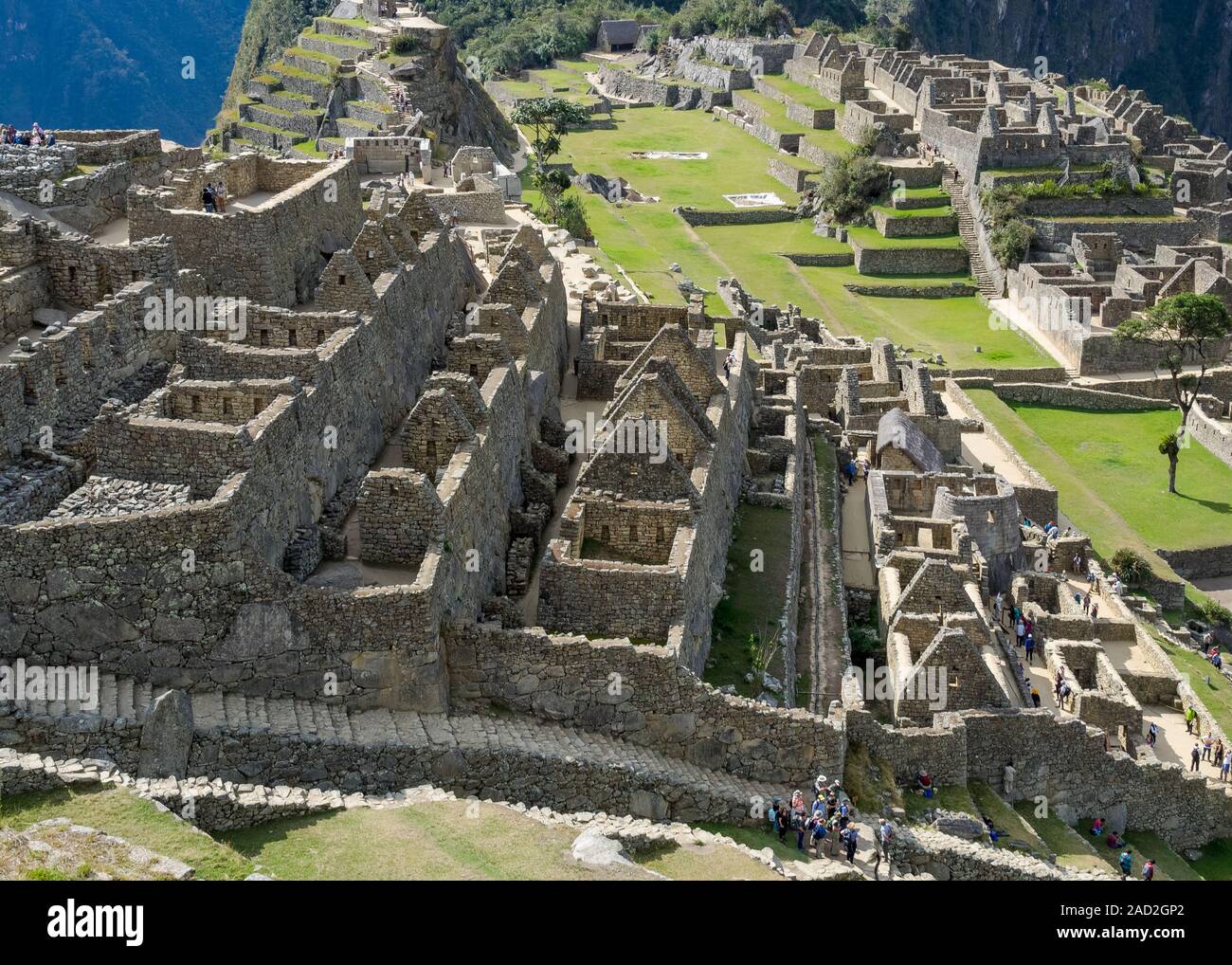 Machu Picchu is an Incan citadel set high in the Andes Mountains in ...