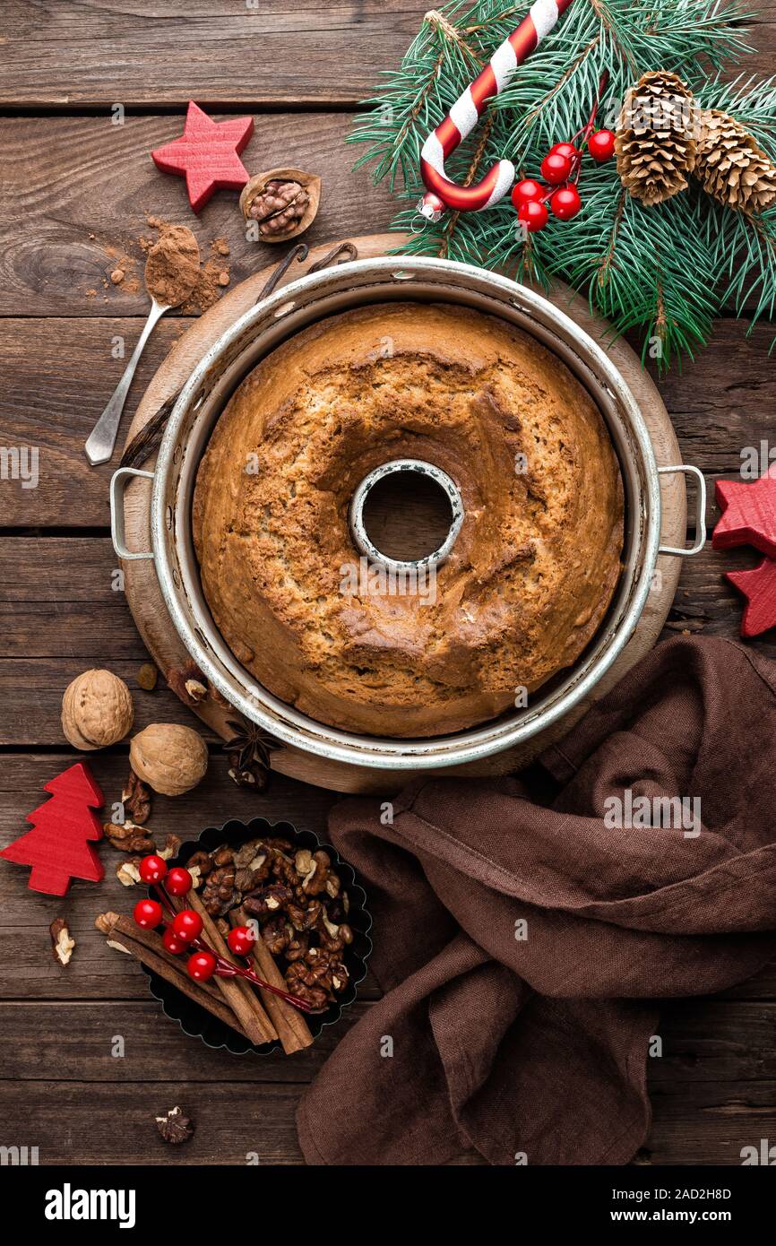 Christmas pastry, cake Stock Photo - Alamy