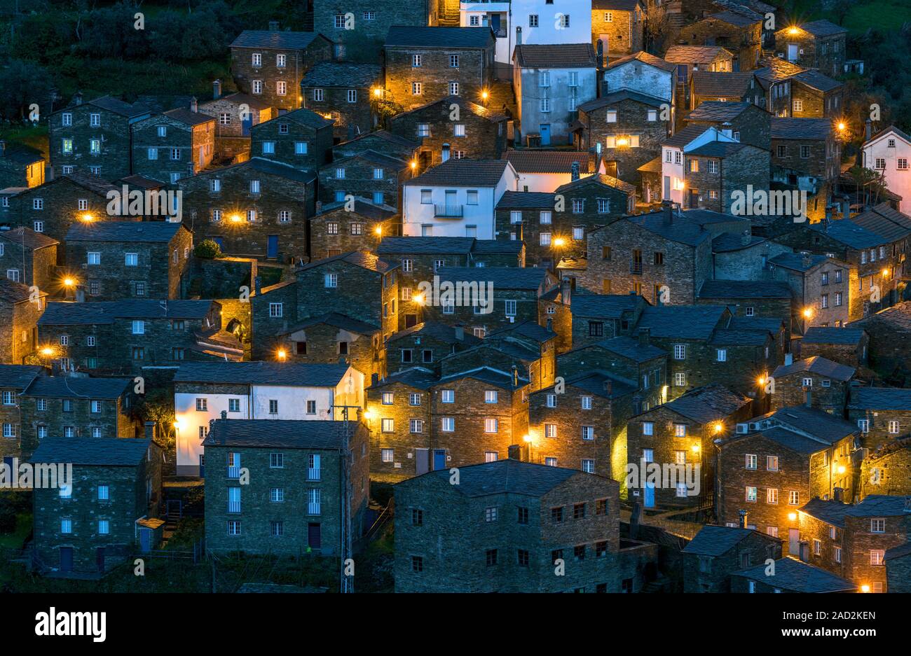 Unique schist village of Piodao, Portugal Stock Photo - Alamy