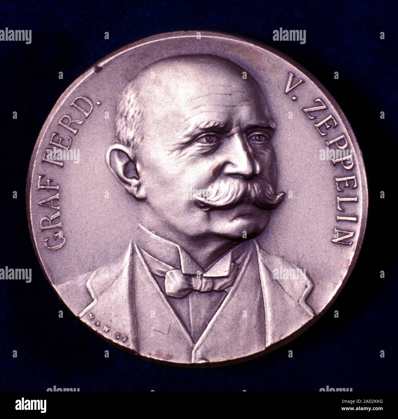 Count Ferdinand von Zeppelin (1838-1917) German army officer: Airships ...