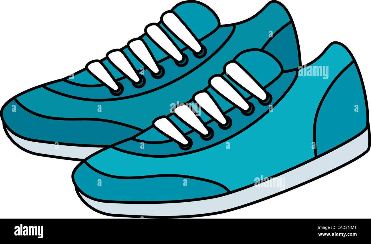 shoes of sport isolated icon Stock Vector Image & Art - Alamy