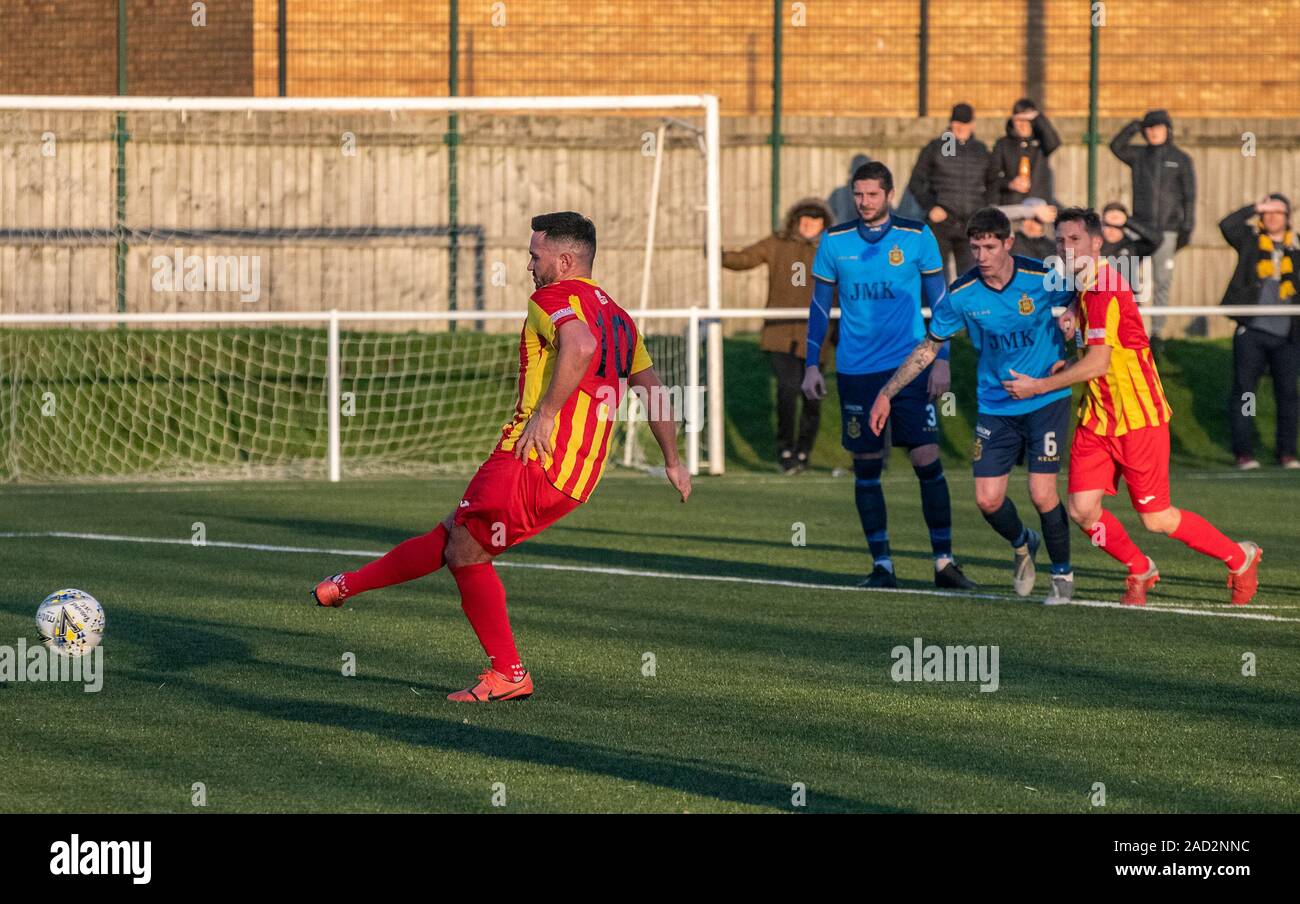 Glasgow, Scotland, UK. 30th November 2019: The Scottish Juniors 4th ...
