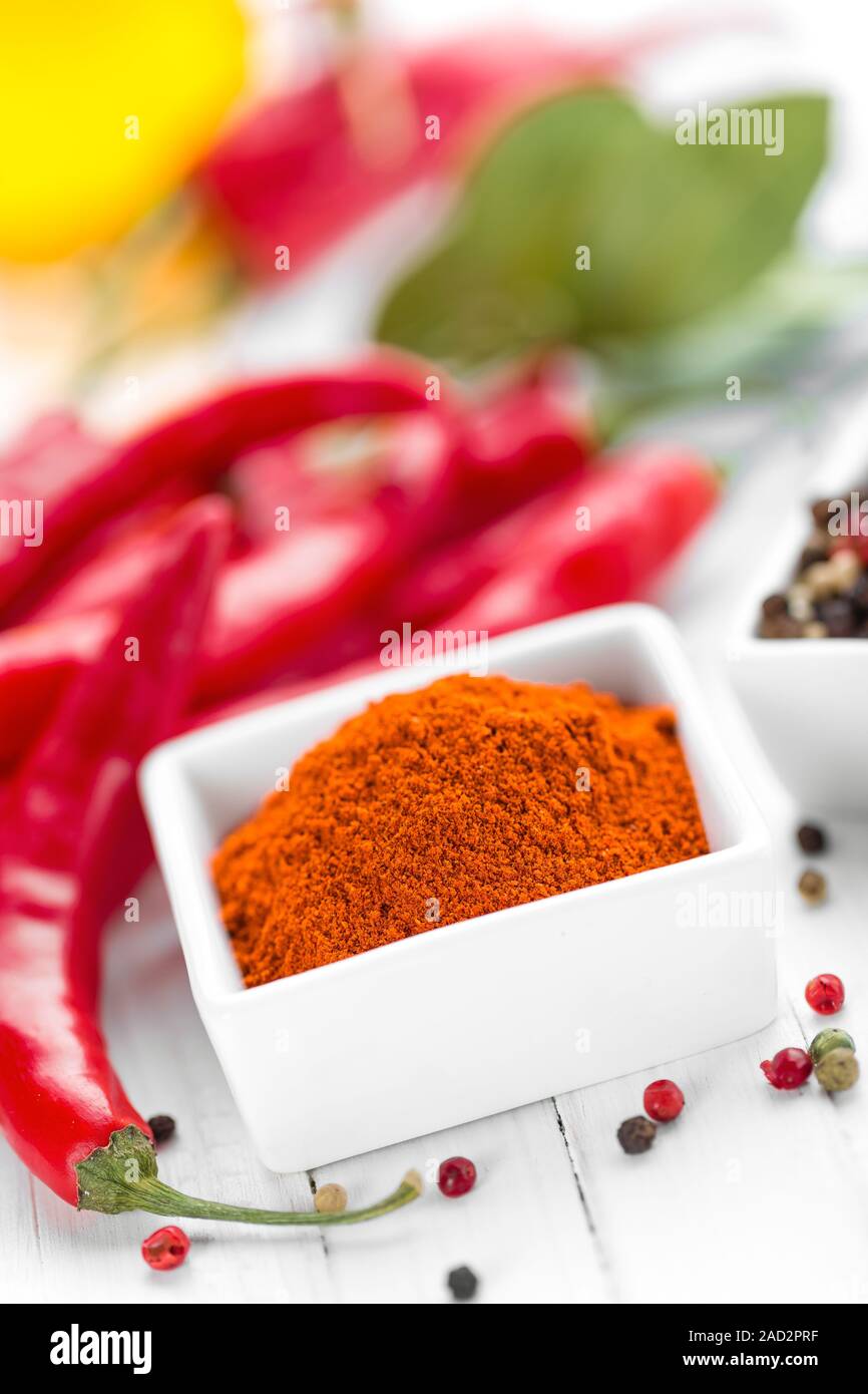 Ground chili hi-res stock photography and images - Alamy
