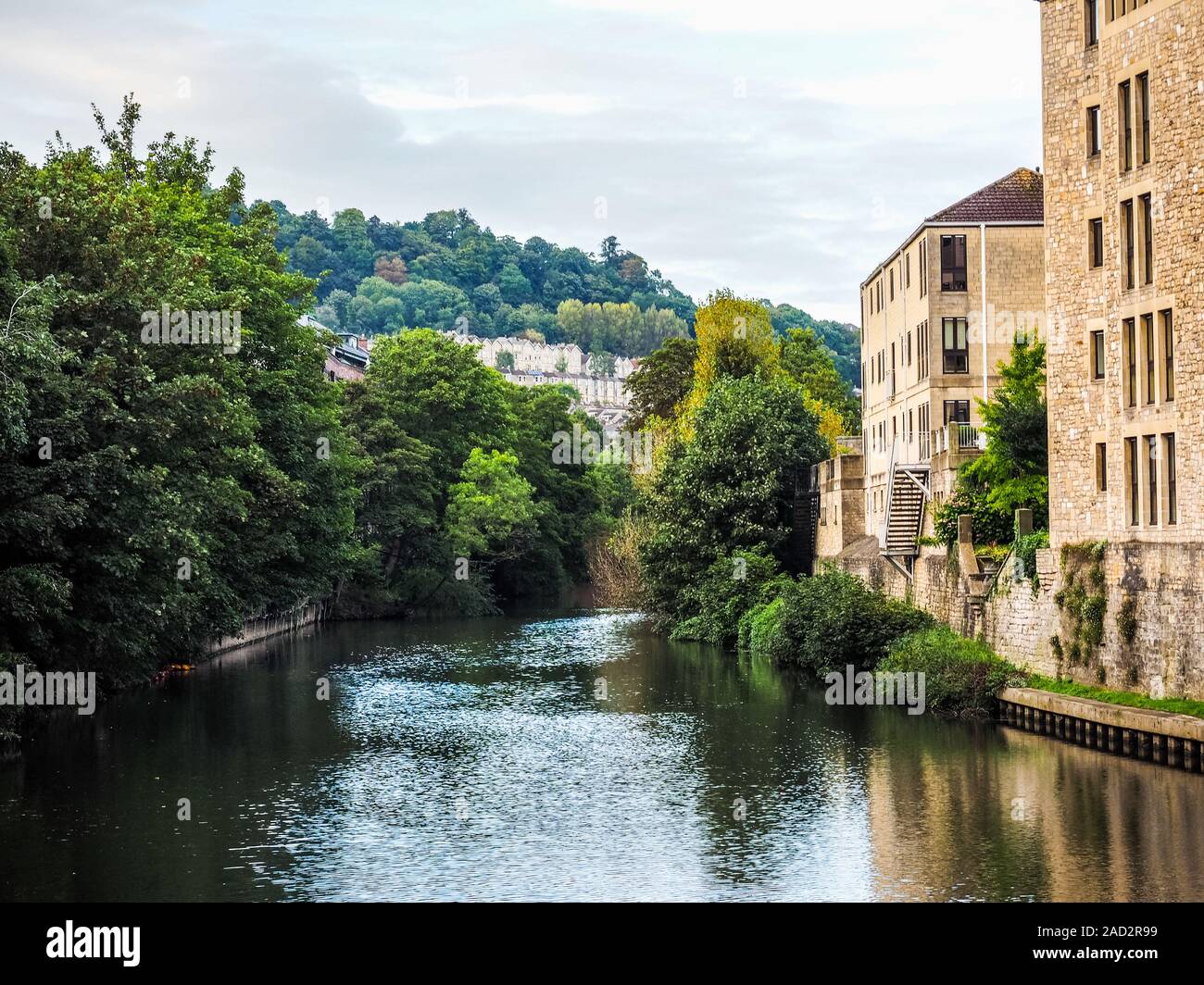 HDR River Avon in Bath Stock Photo - Alamy