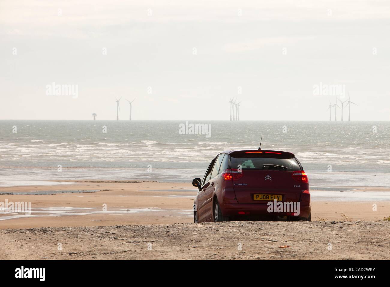 Barrow offshore wind farm, a 30 turbine, 90 MW offshore wind farm ...