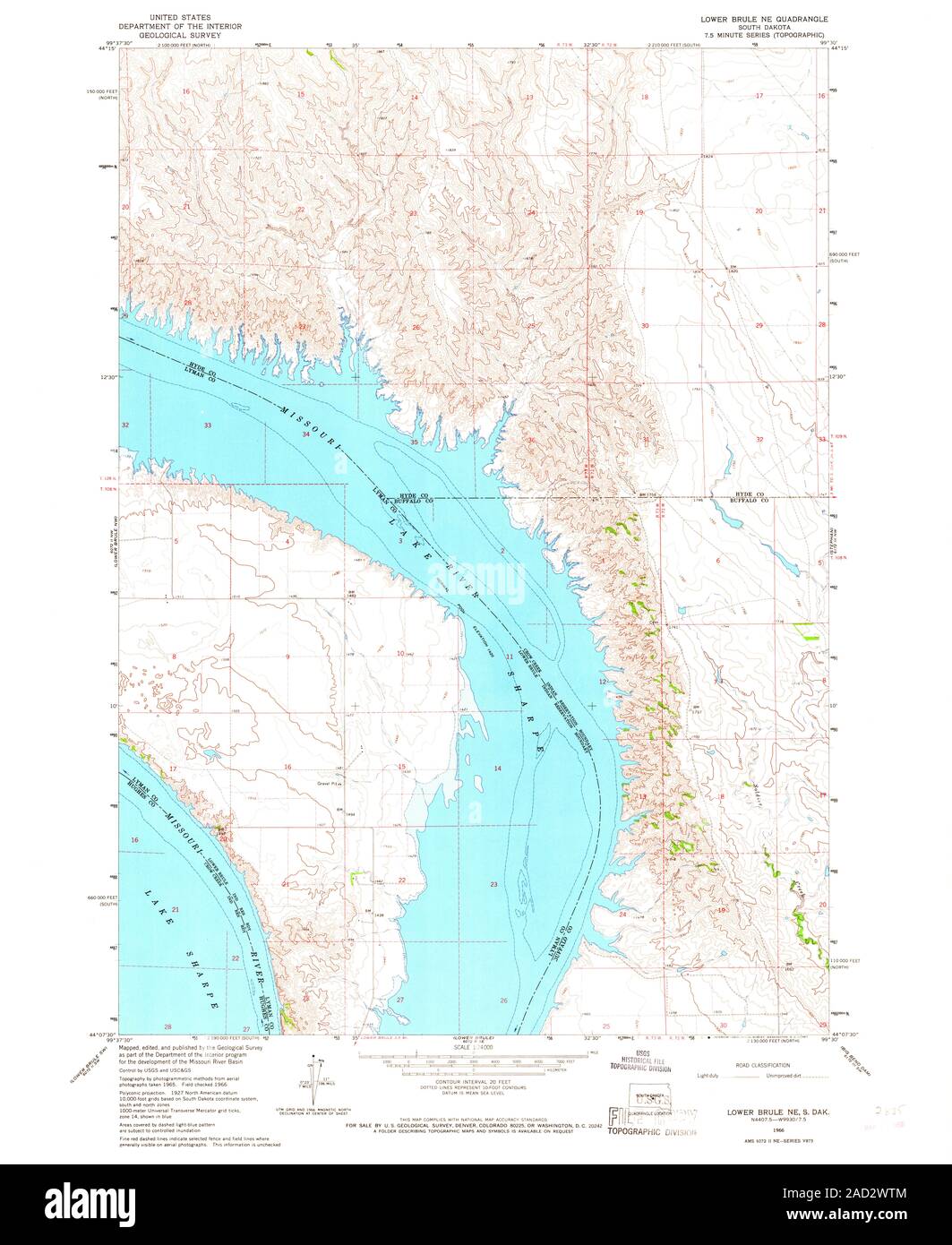 Map of brule hi-res stock photography and images - Alamy