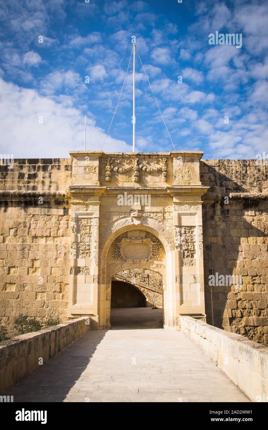Bastion malta fort fortress hi-res stock photography and images - Alamy
