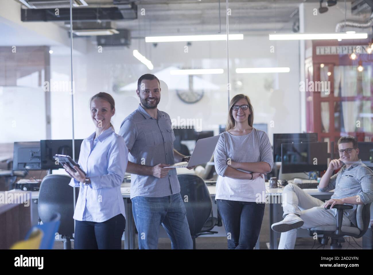 start up Business team Stock Photo - Alamy