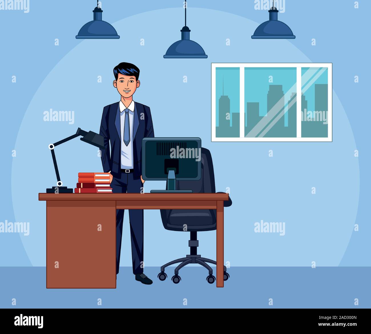 Multimedia standing Stock Vector Images - Alamy