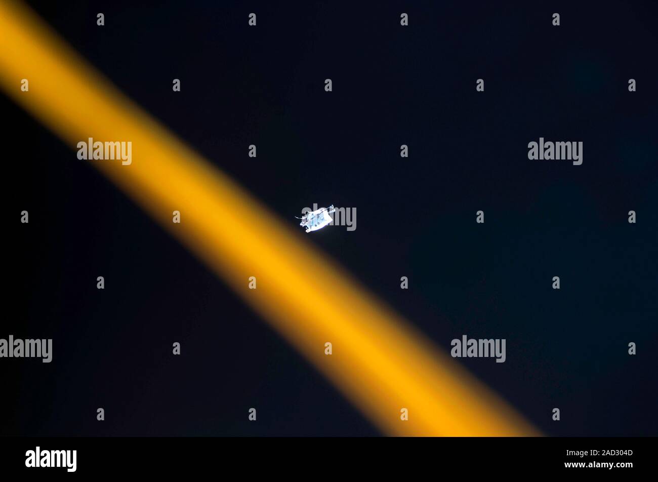 Lost ISS tool bag. Astronaut photograph of an extravehicular activity ...