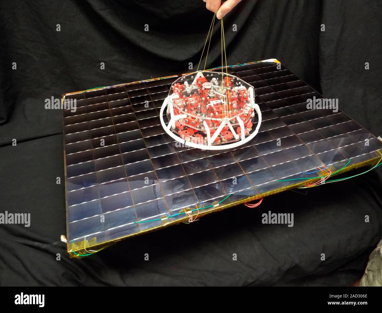 High-tech aerospace adhesives. Demonstration of a tool being developed ...