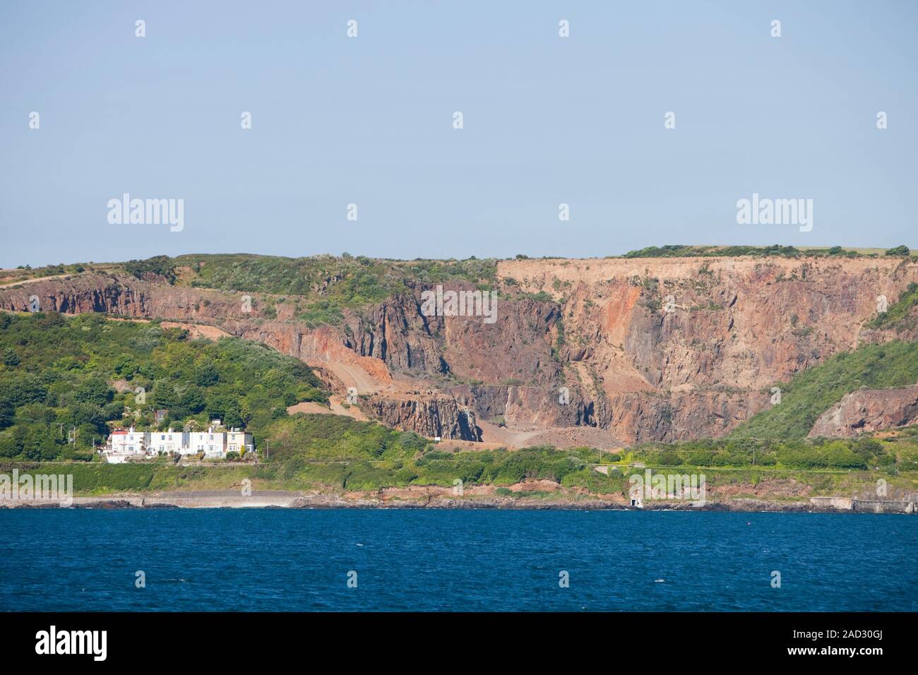 A granite quarry at Hayle in Cornwall, UK Stock Photo - Alamy