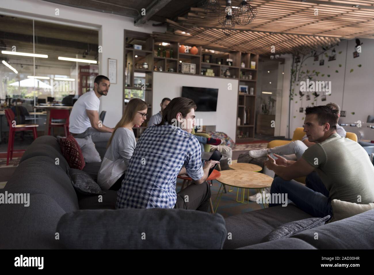 team meeting and brainstorming Stock Photo - Alamy