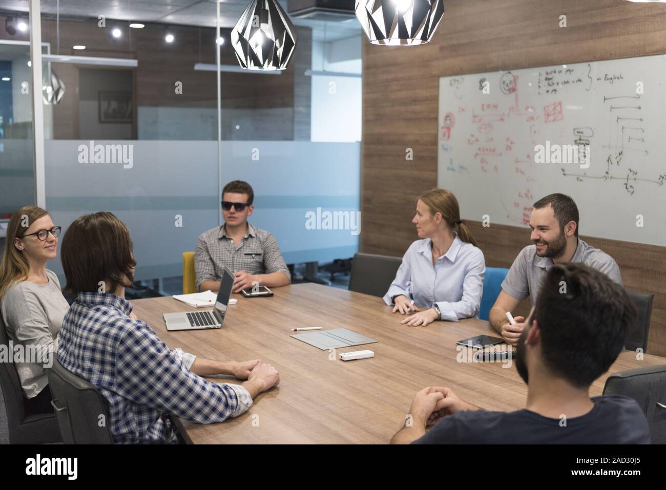 Successful business students hi-res stock photography and images - Alamy