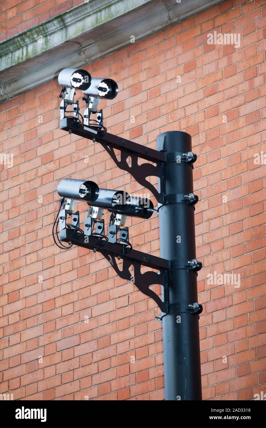 CCTV cameras in Earls Court, London, UK Stock Photo - Alamy