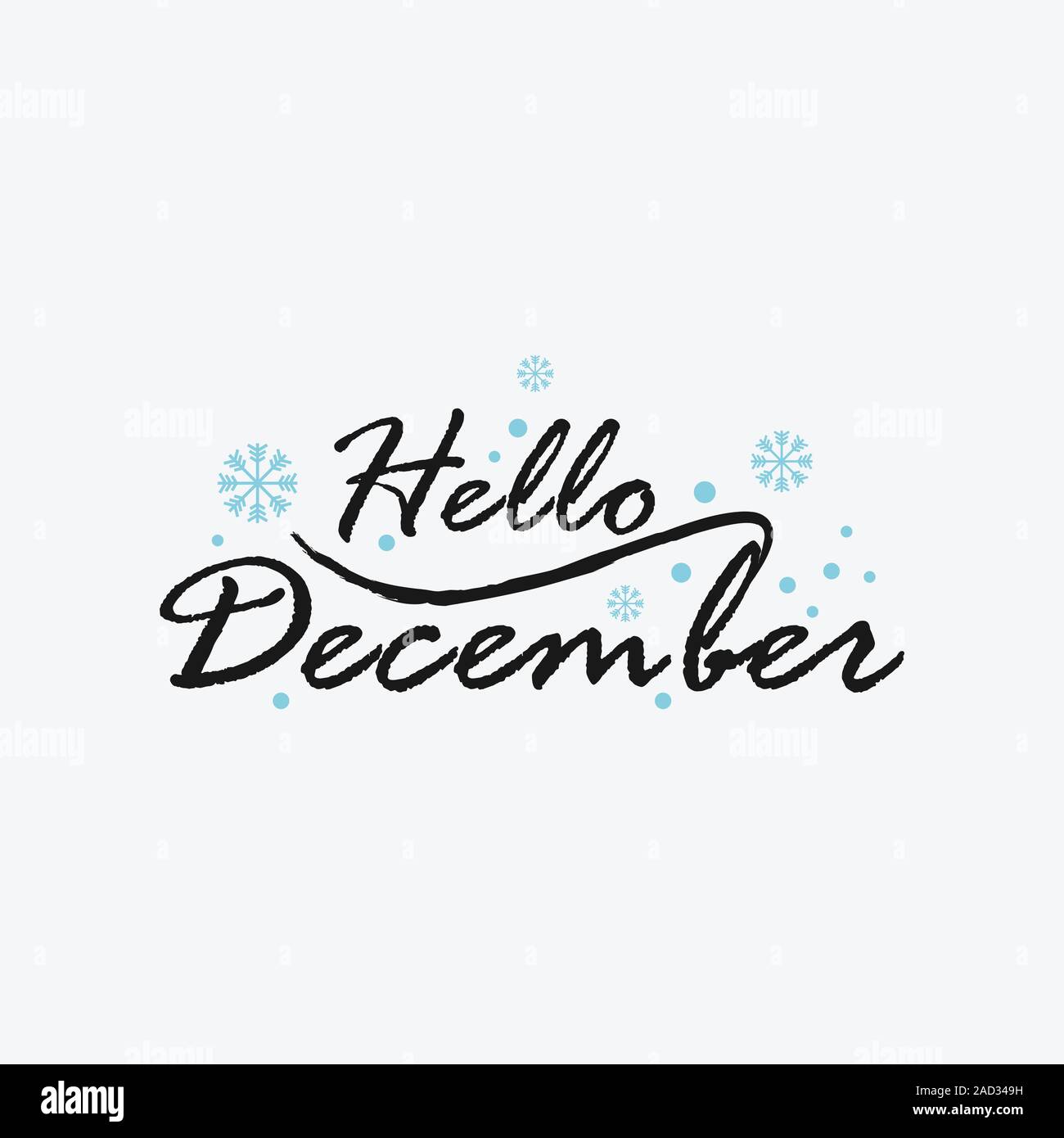 Hello december hi-res stock photography and images - Alamy