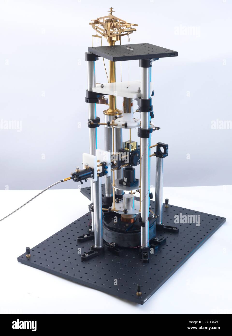 Watt balance. This electromechanical apparatus is used to precisely ...