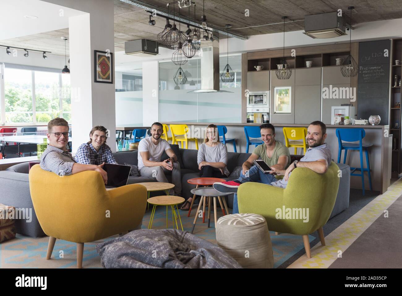 team meeting and brainstorming Stock Photo - Alamy