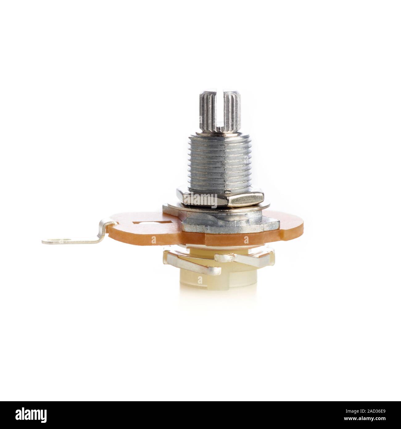 Rotary potentiometer. Potentiometers are a type of variable resistor ...