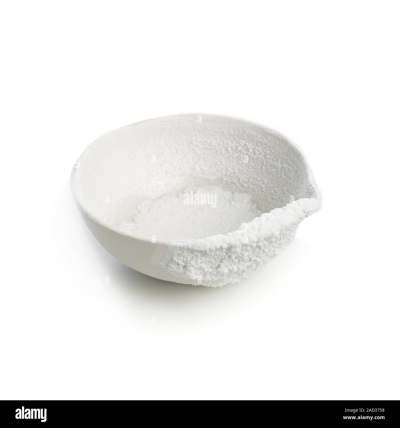 Recrystallised rock salt. The salt has had all impurities removed and ...
